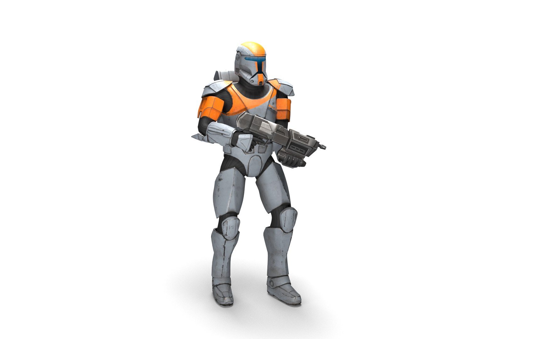 3D Clone Commando Model - TurboSquid 1645466