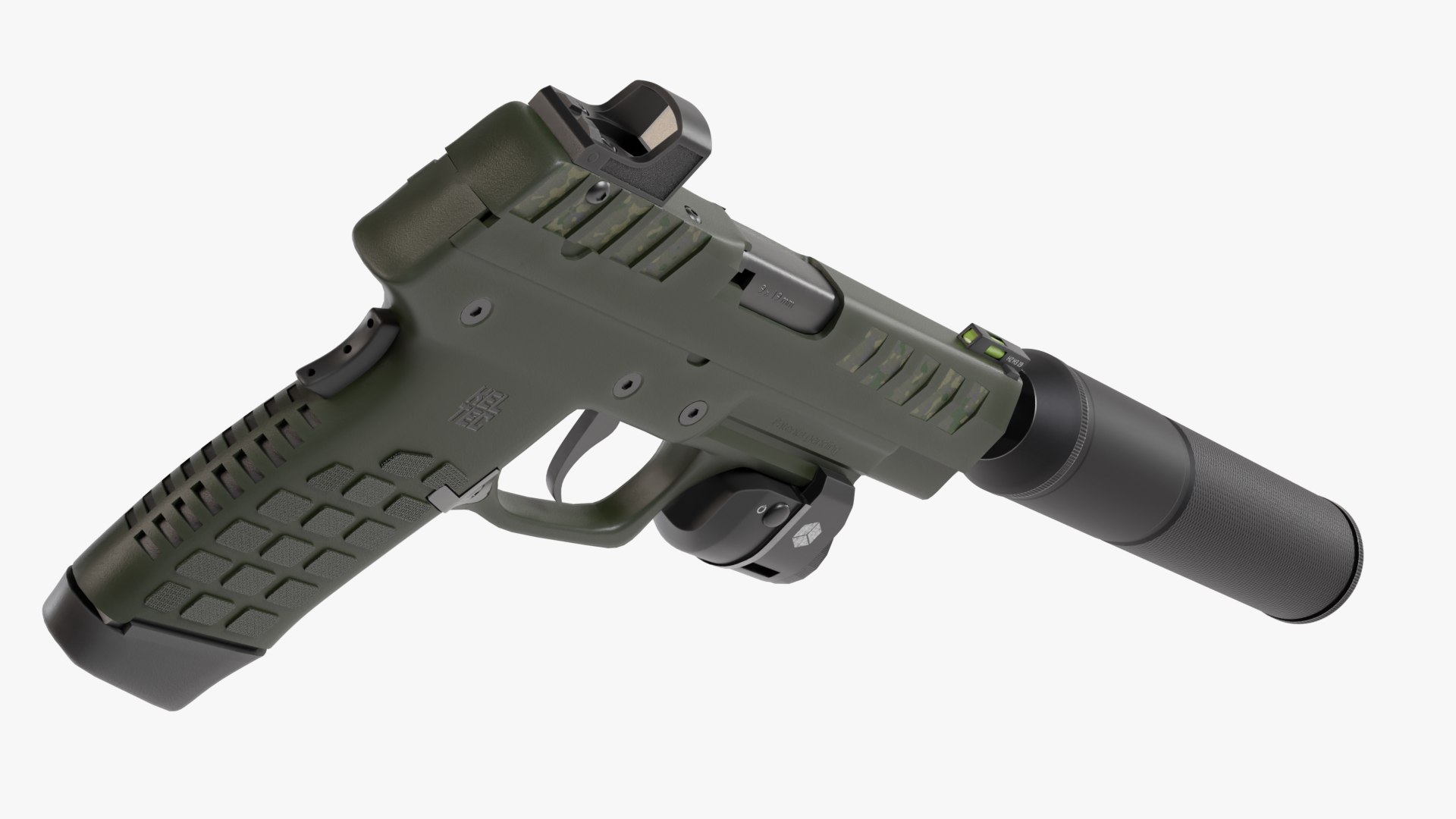 3D KEL-TEC P15 Pistol - TurboSquid 2252469