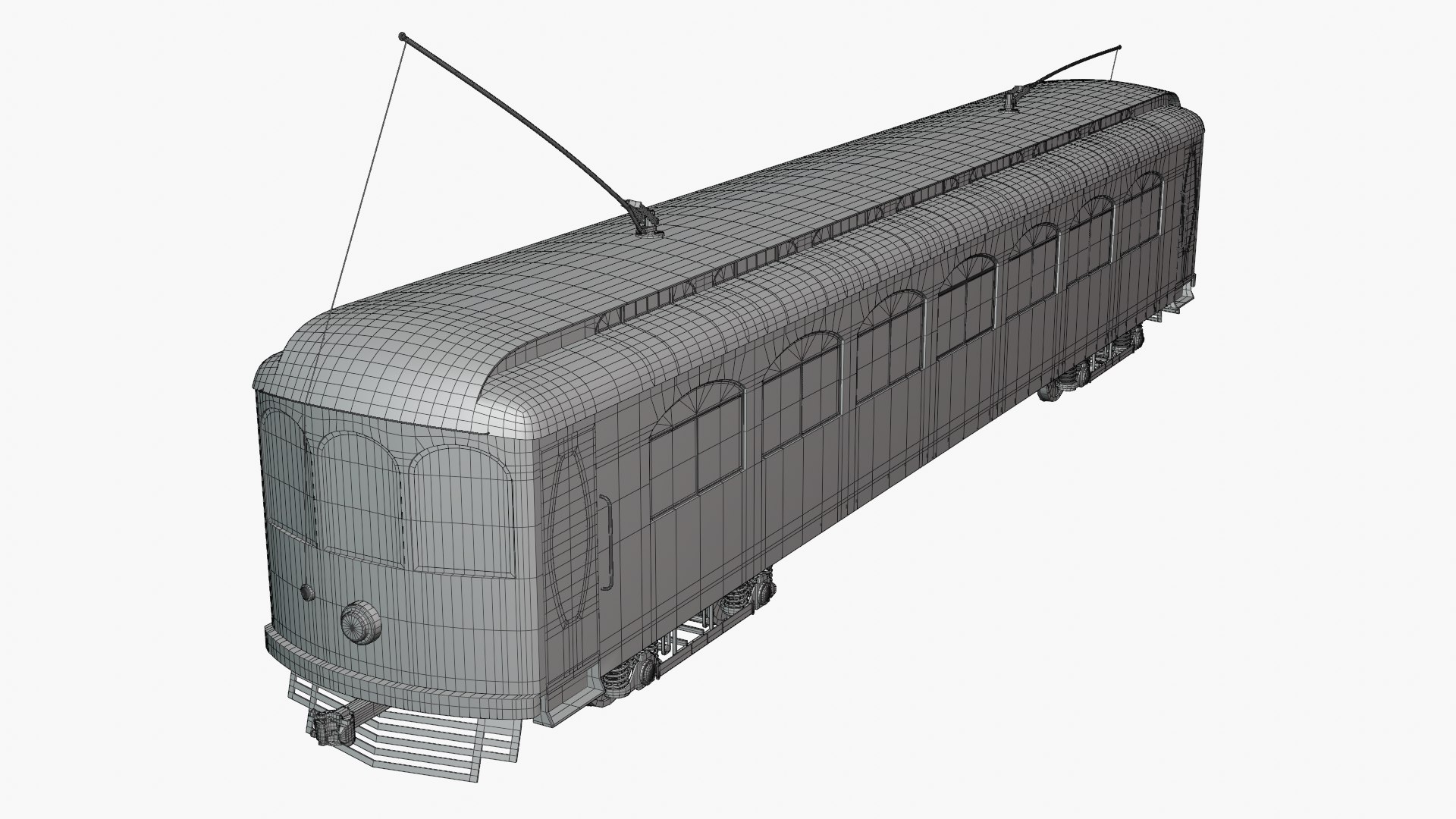 Historical Tram PBR 8K Textures 3D Model - TurboSquid 1841648