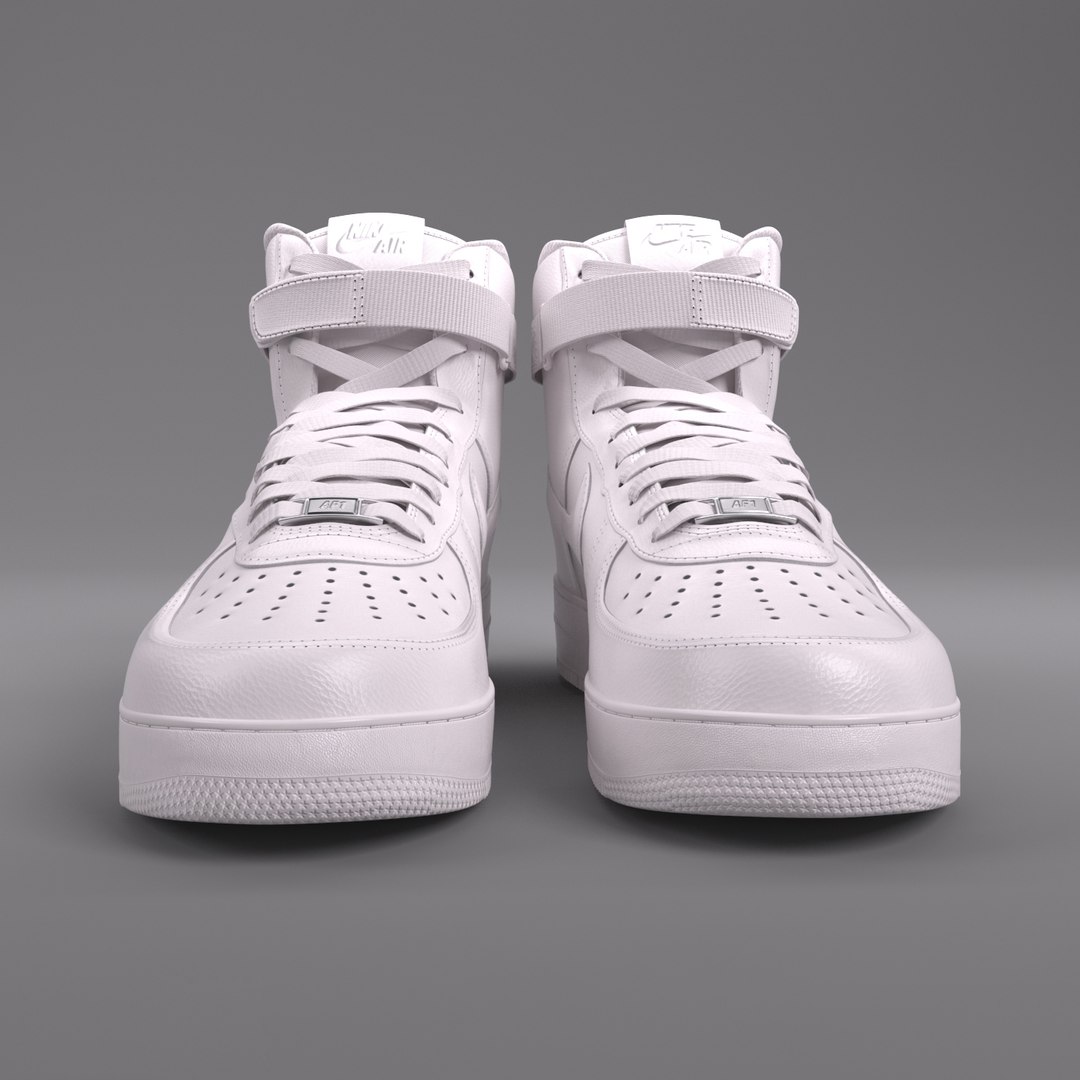 3D Air Force 1 Nike - TurboSquid 1331214