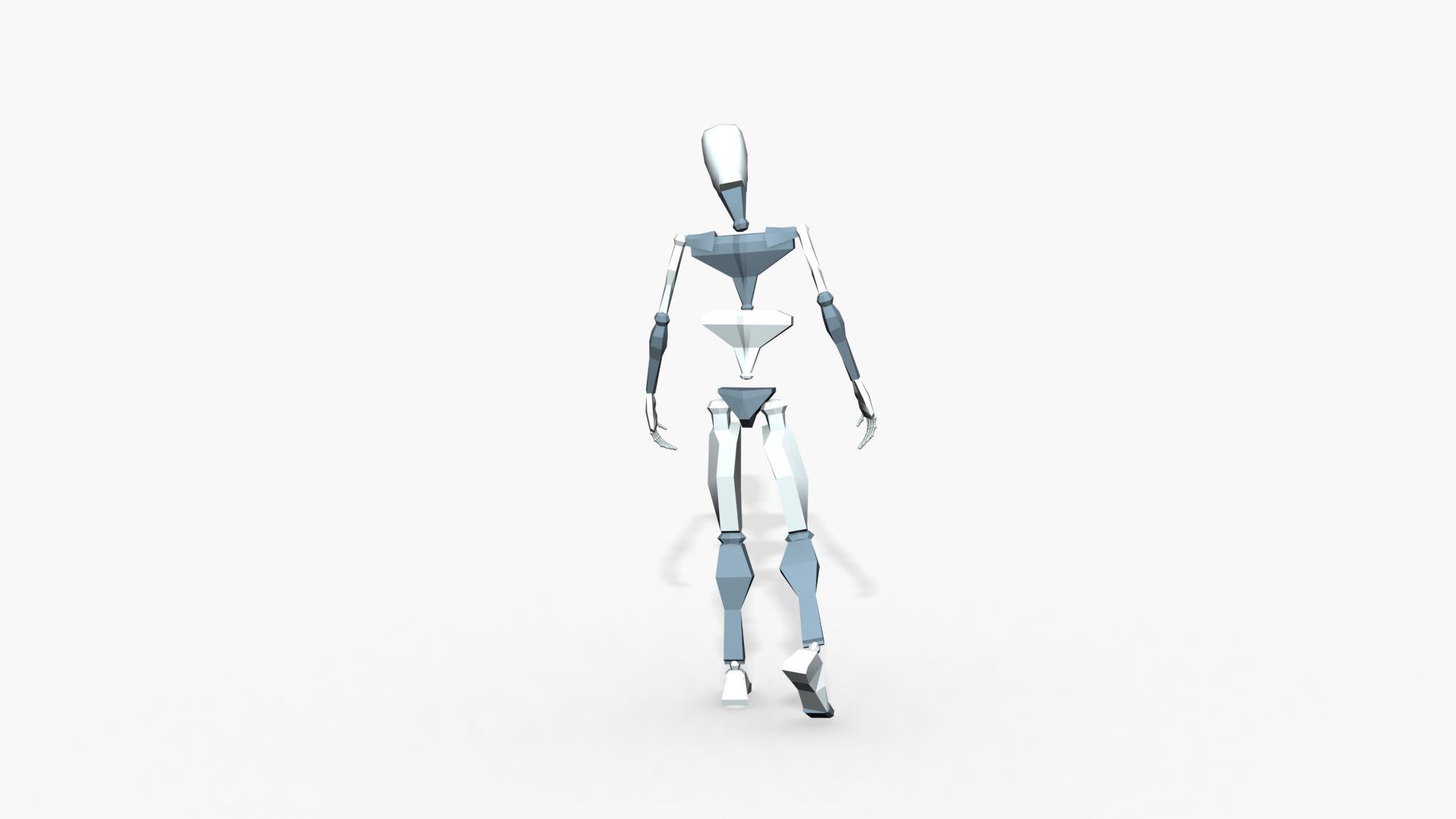 3D Model Mocap Data Walk And Look Back - TurboSquid 2258685