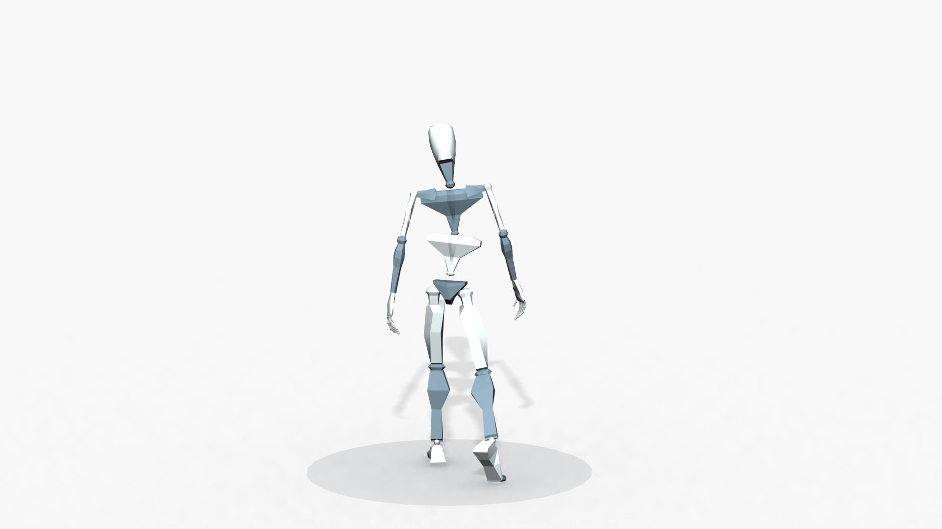 3D Model Mocap Data Walk And Look Back - TurboSquid 2258685