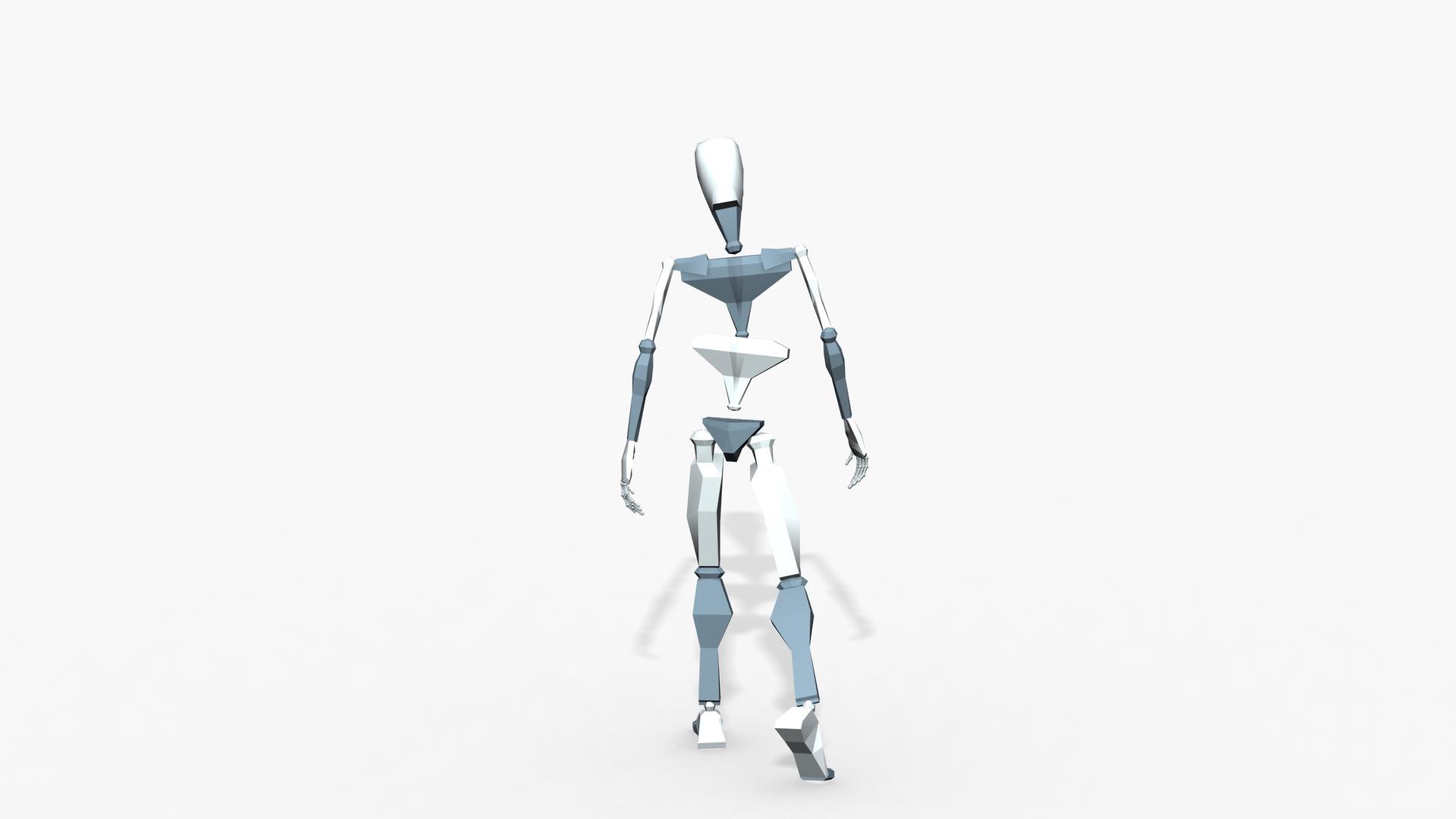 3D Model Mocap Data Walk And Look Back - TurboSquid 2258685