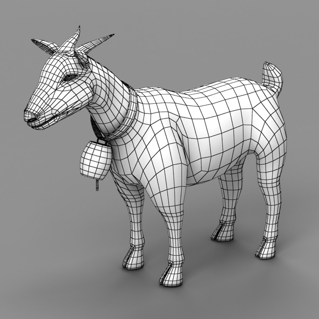 3d Model Goat