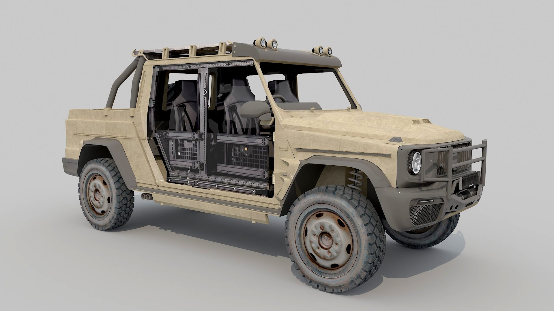 modelo 3d ACS Caracal Rheinmetall - TurboSquid 2070097