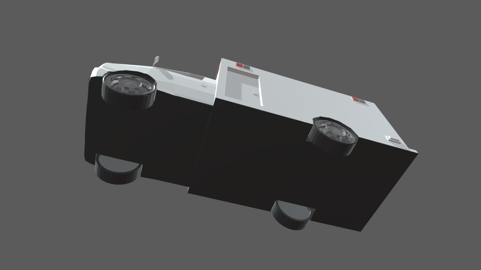 3D Low Poly Ambulance 01 model - TurboSquid 2178482