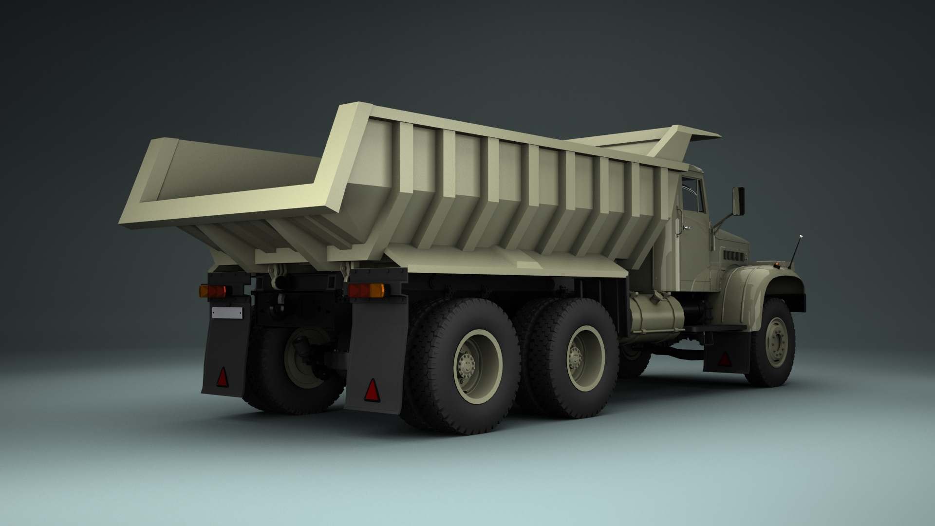 3ds Max Soviet Truck Kraz 256b