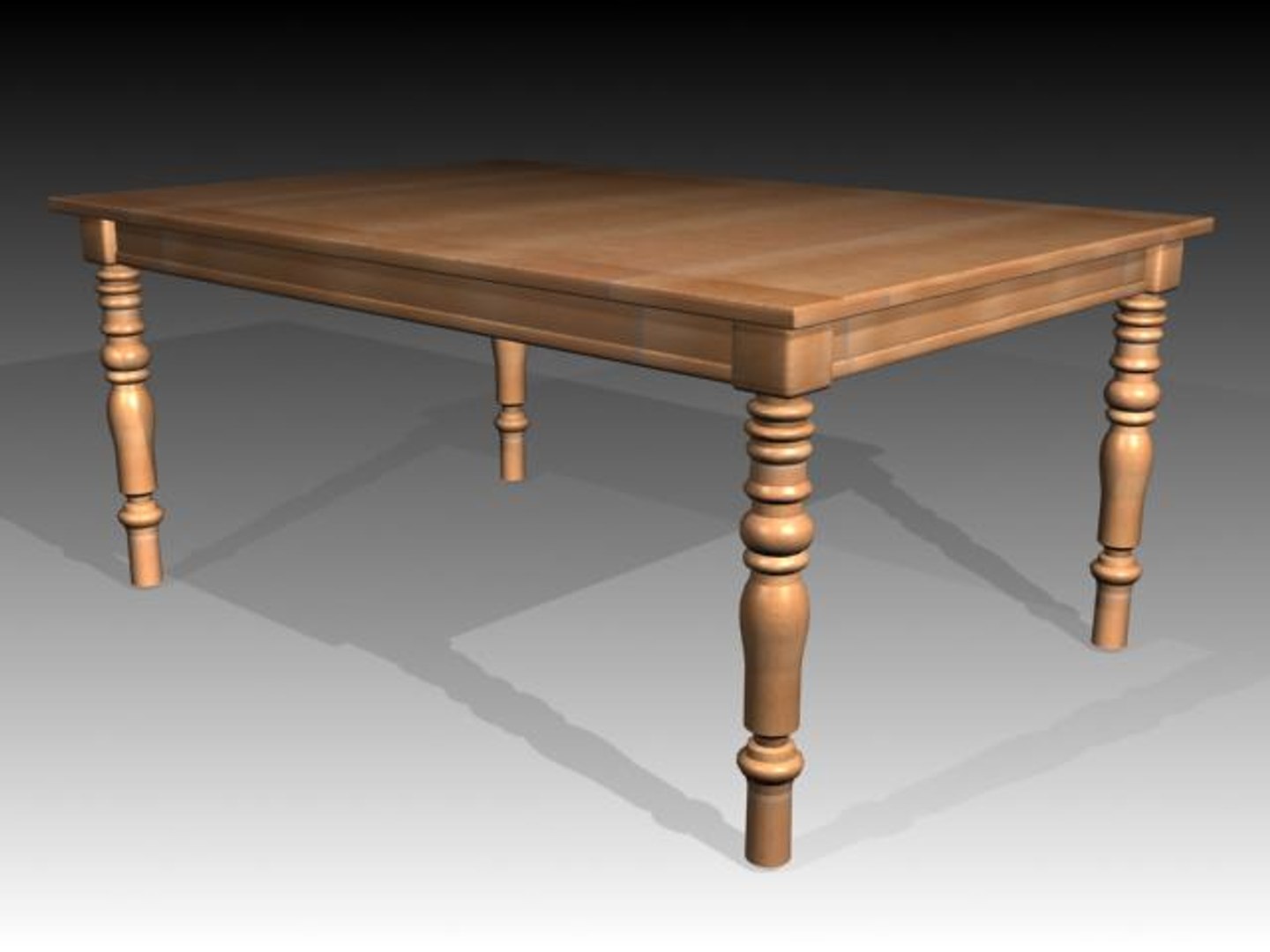 3ds max table