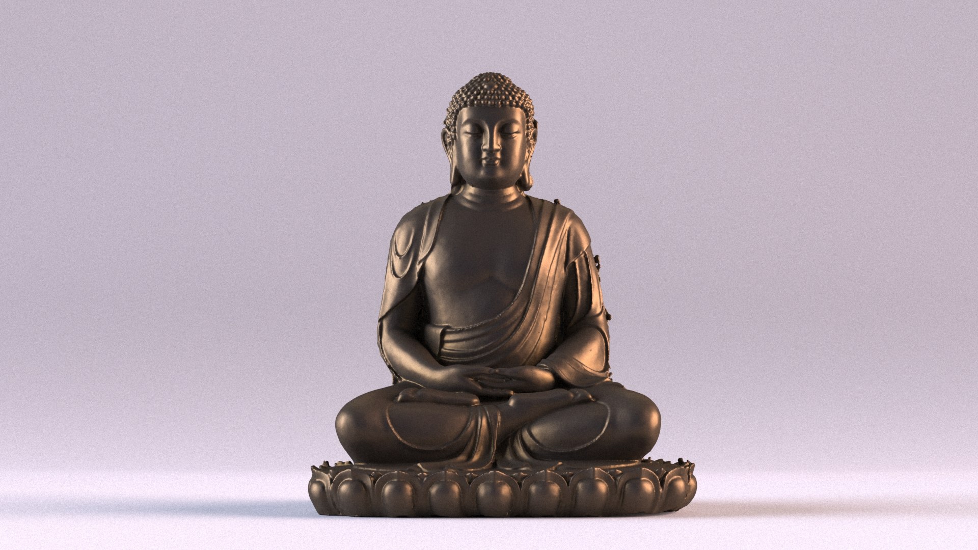 3D Buddhist Statues 034 Model - TurboSquid 1998829