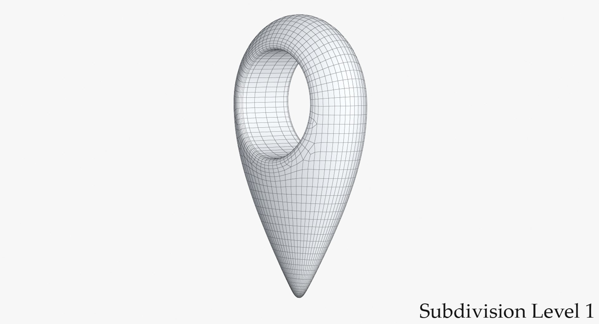 3D Gps Geo Marker Icon Model - TurboSquid 1339566