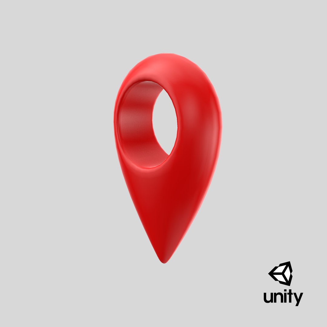 3D Gps Geo Marker Icon Model - TurboSquid 1339566