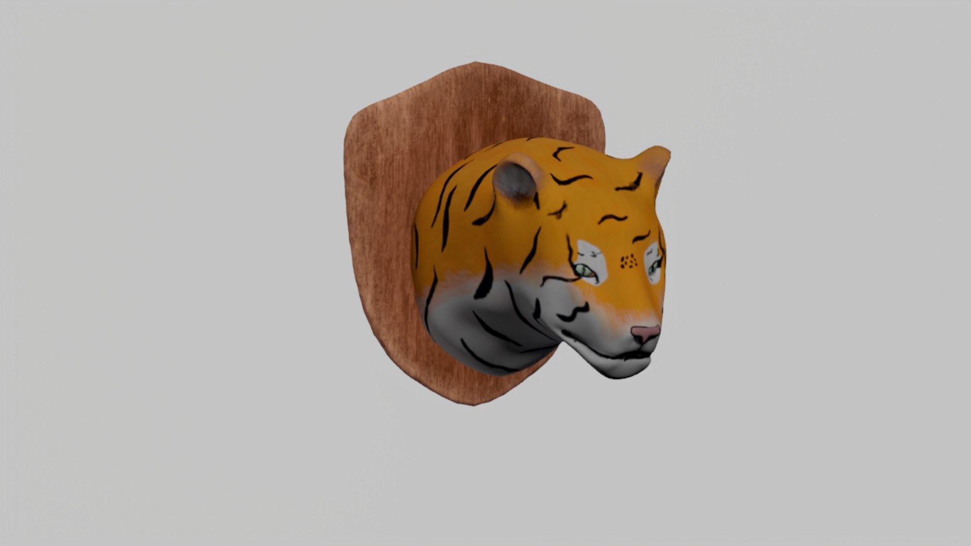 3D Tiger Head Model - TurboSquid 2330988