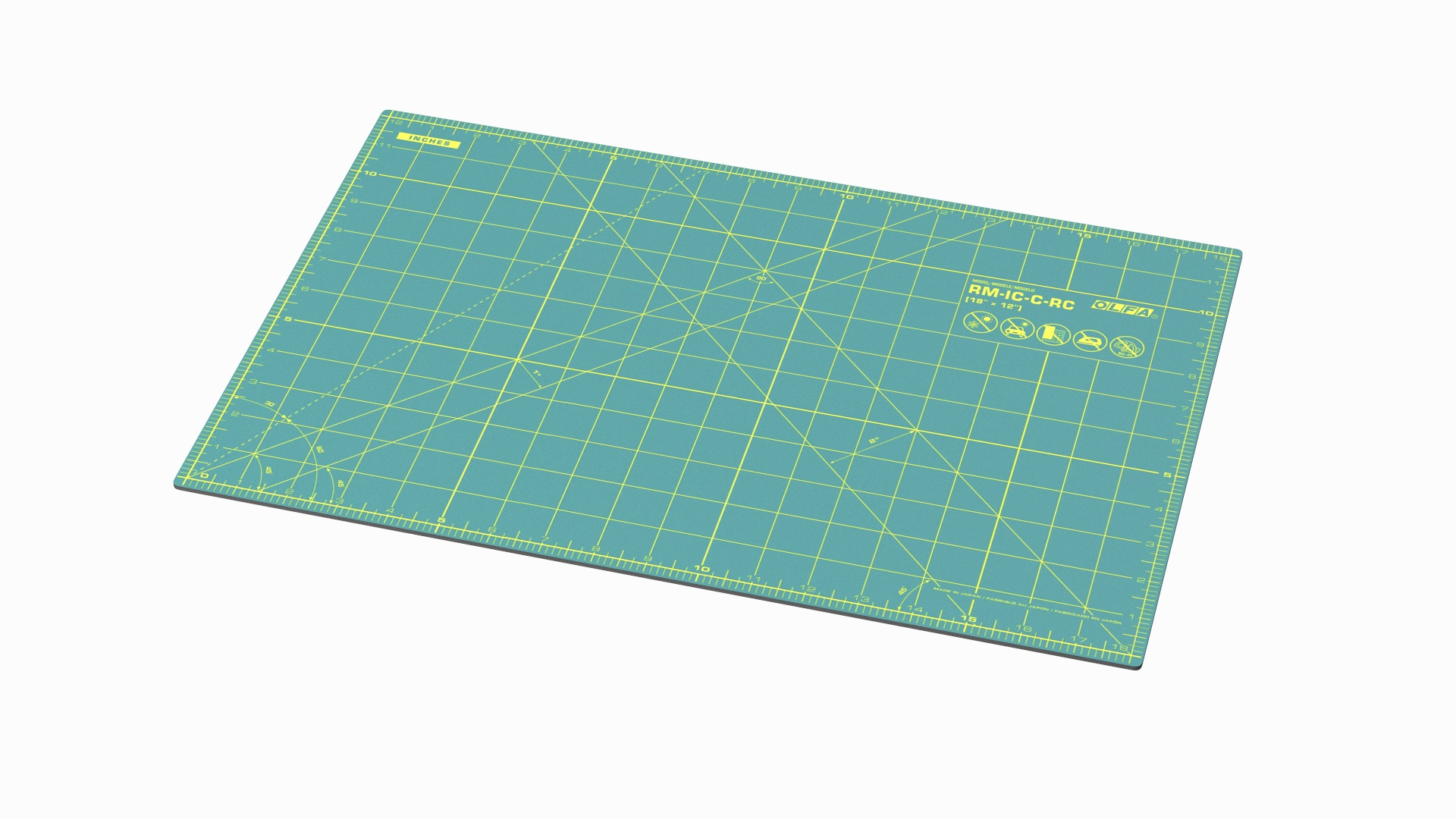 3D Olfa RM-IC-C-RC Cutting Mat Model - TurboSquid 2185893