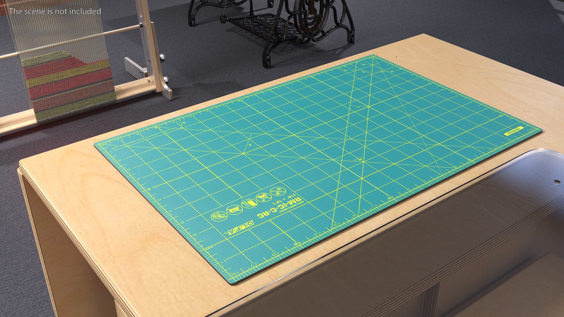 3D Olfa RM-IC-C-RC Cutting Mat Model - TurboSquid 2185893