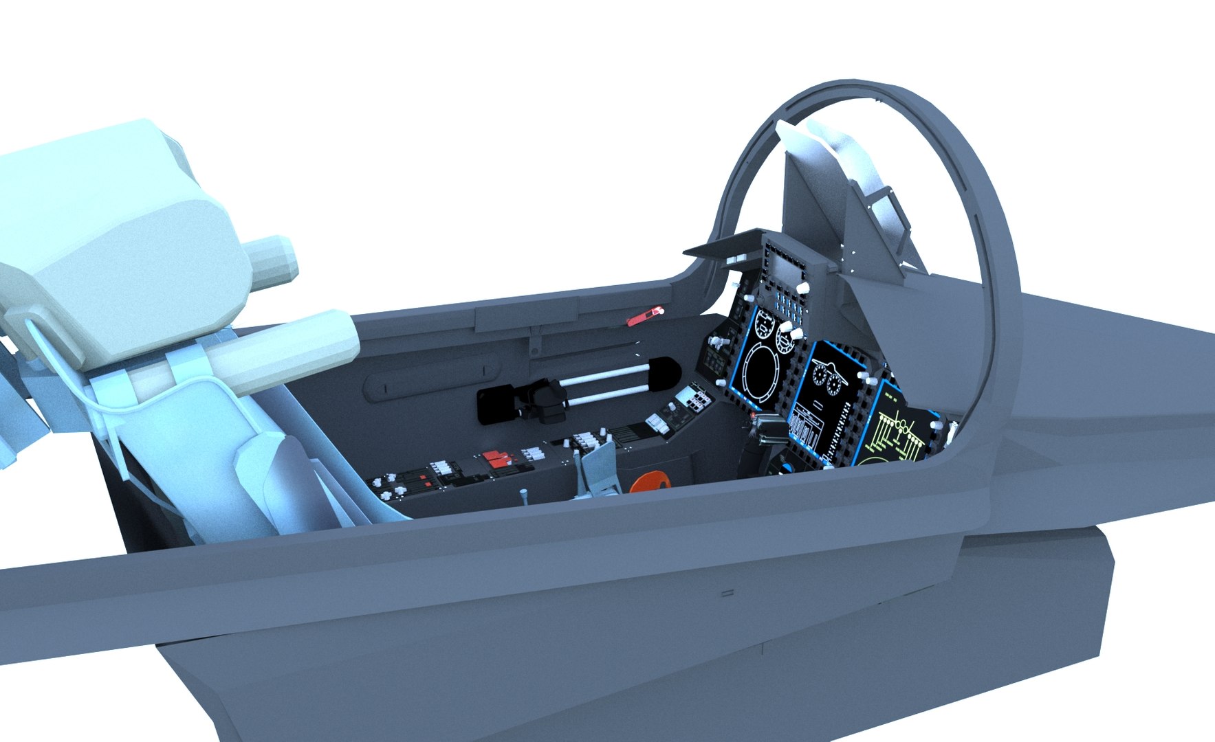 Mig-29k Cockpit 3D Model - TurboSquid 1328641