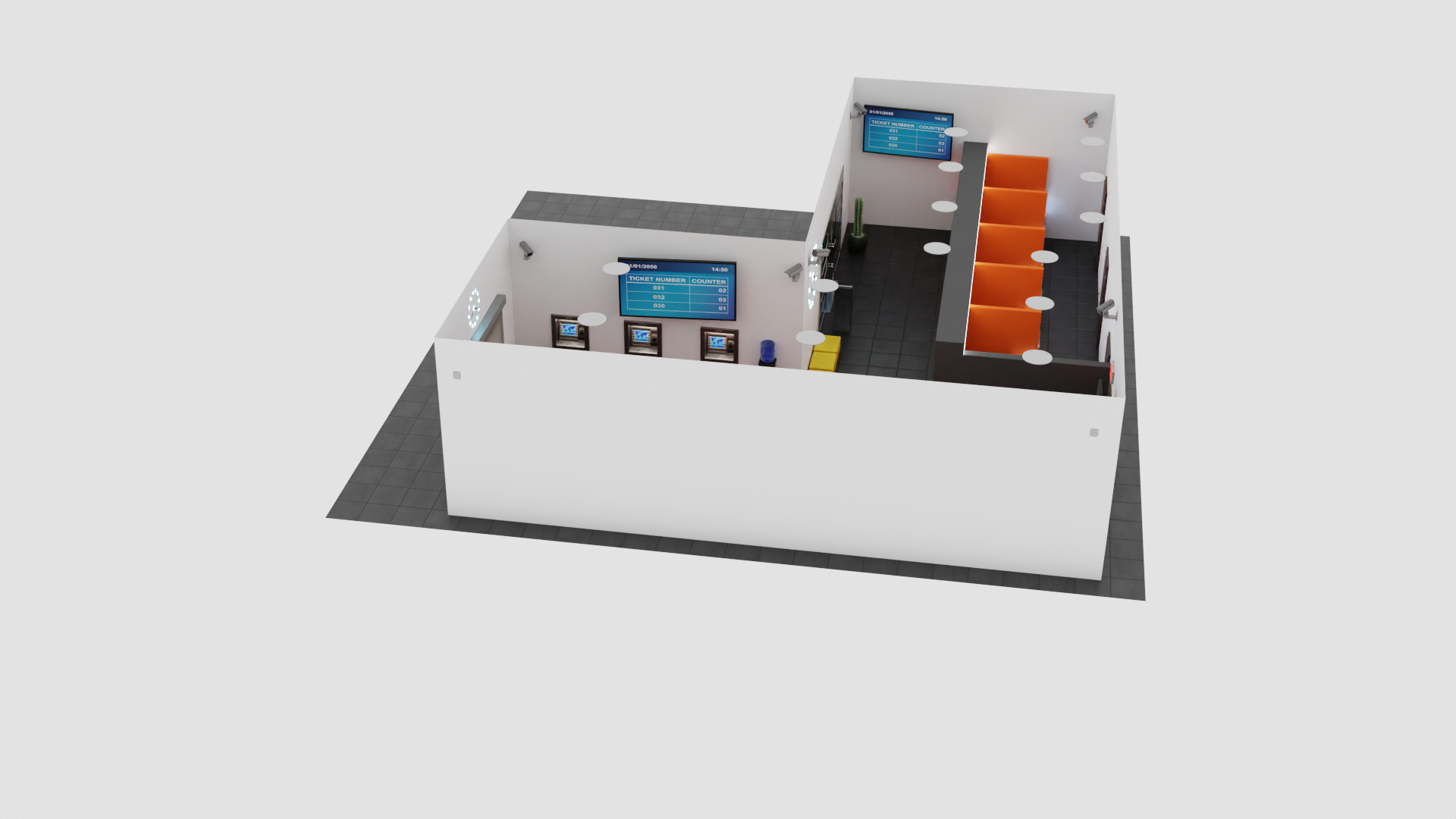3D Post Office 02 Model - TurboSquid 2135854