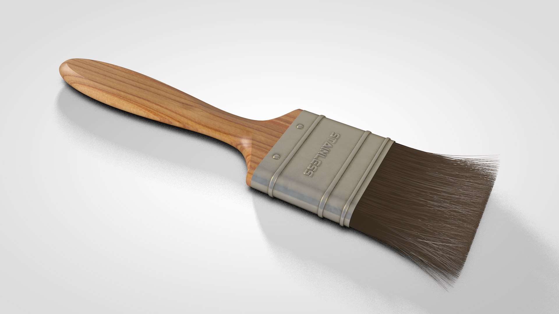 3d Paint Brush Model