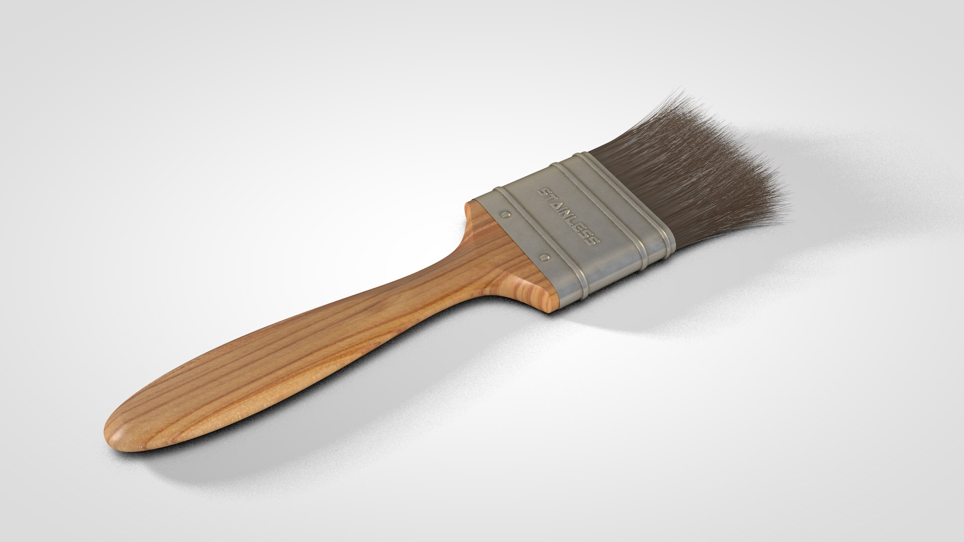 3d Paint Brush Model