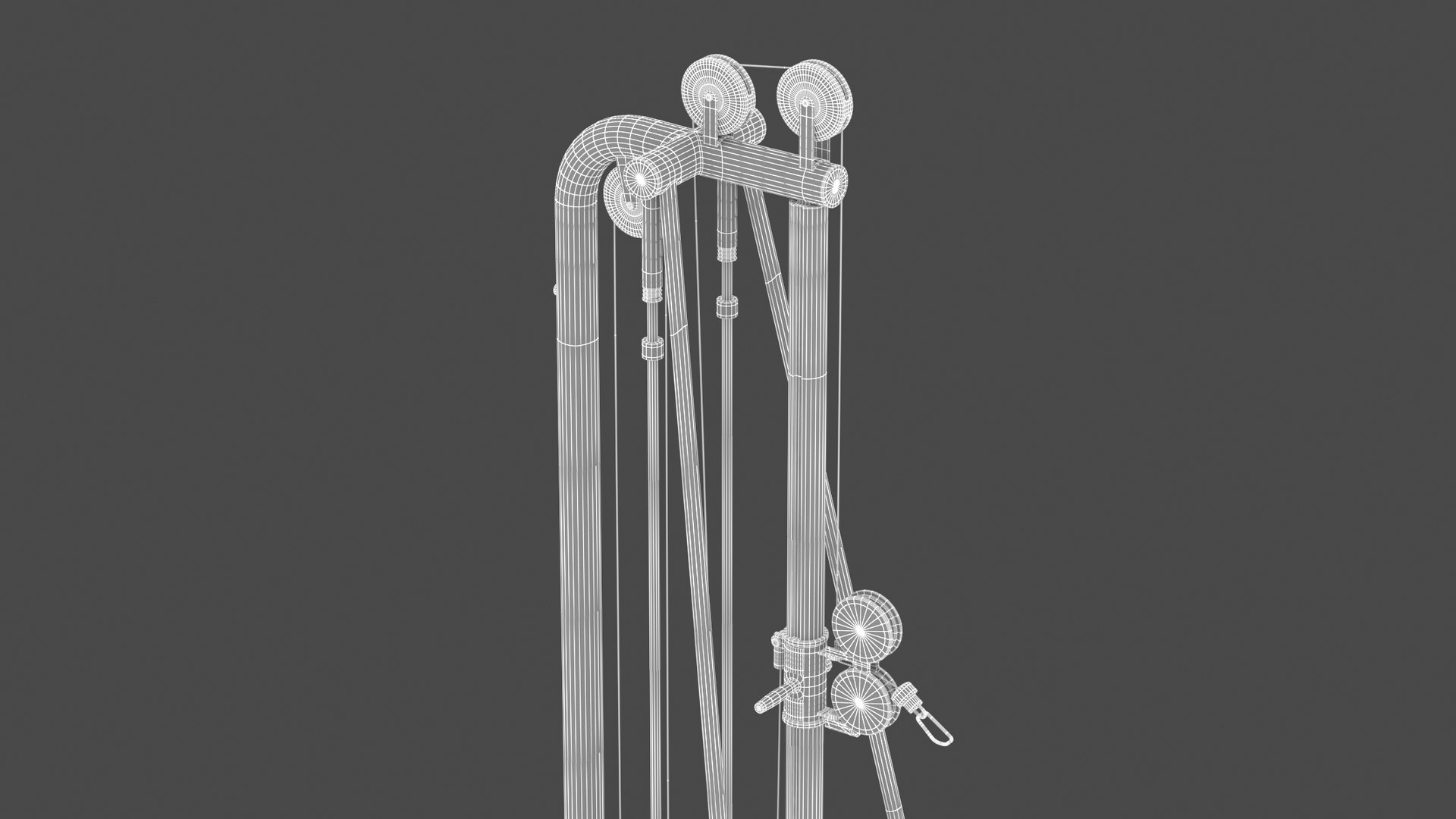 Technogym Cable Stations Ercolina Rehab Model - TurboSquid 2465457