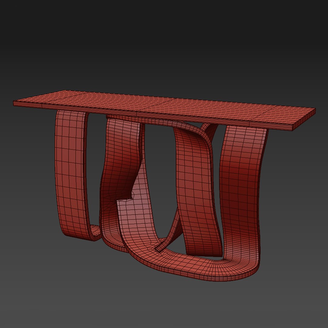 3D Ribbon Console Koket Model - TurboSquid 1776505