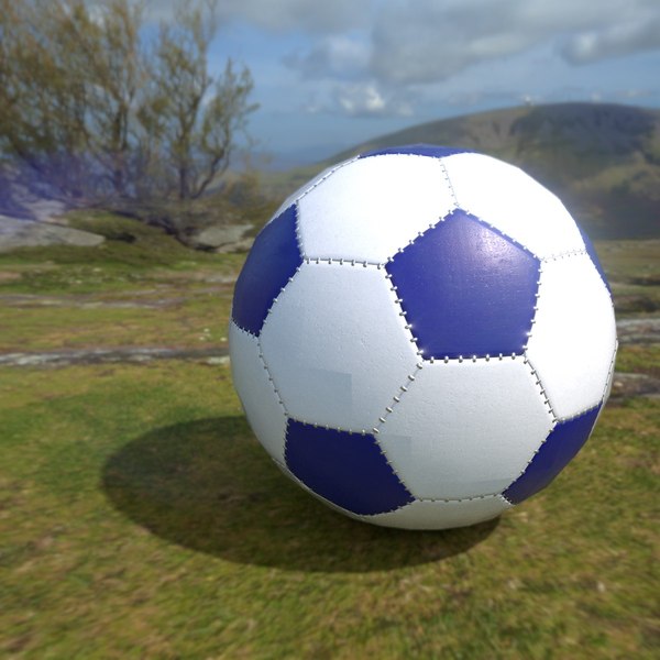 Soccer ball scratched 3D model - TurboSquid 1298306
