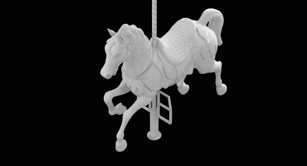 Carousel horse 3D model - TurboSquid 1347528