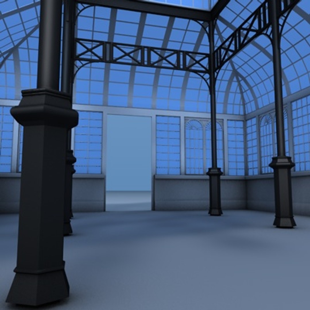 3d Model Of Solarium