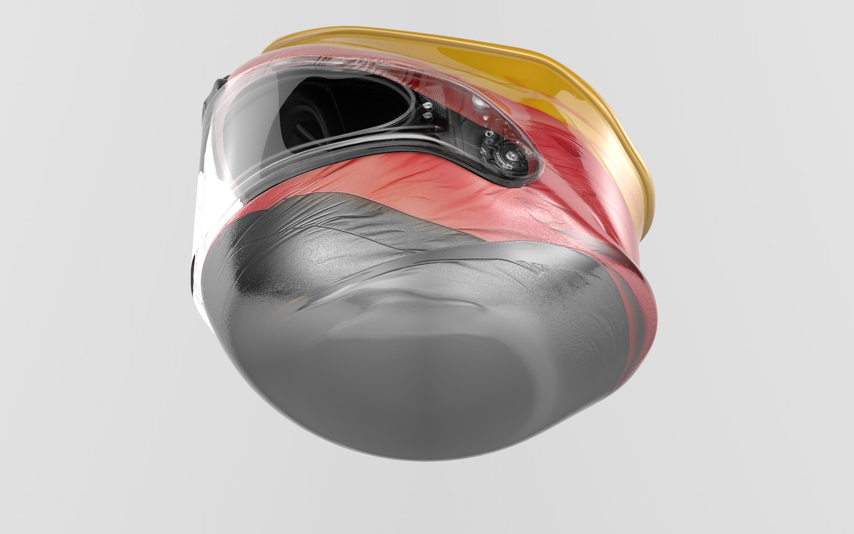 3D Motorcycle Helmet L 2044 Model - TurboSquid 2110766