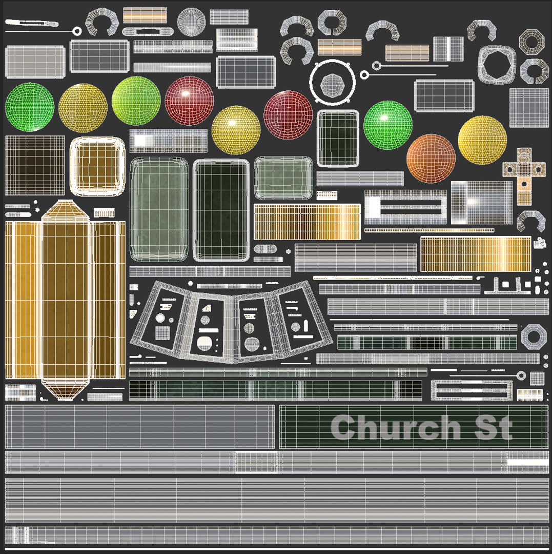 Traffic Lights And Signs Collection 3D - TurboSquid 2275219