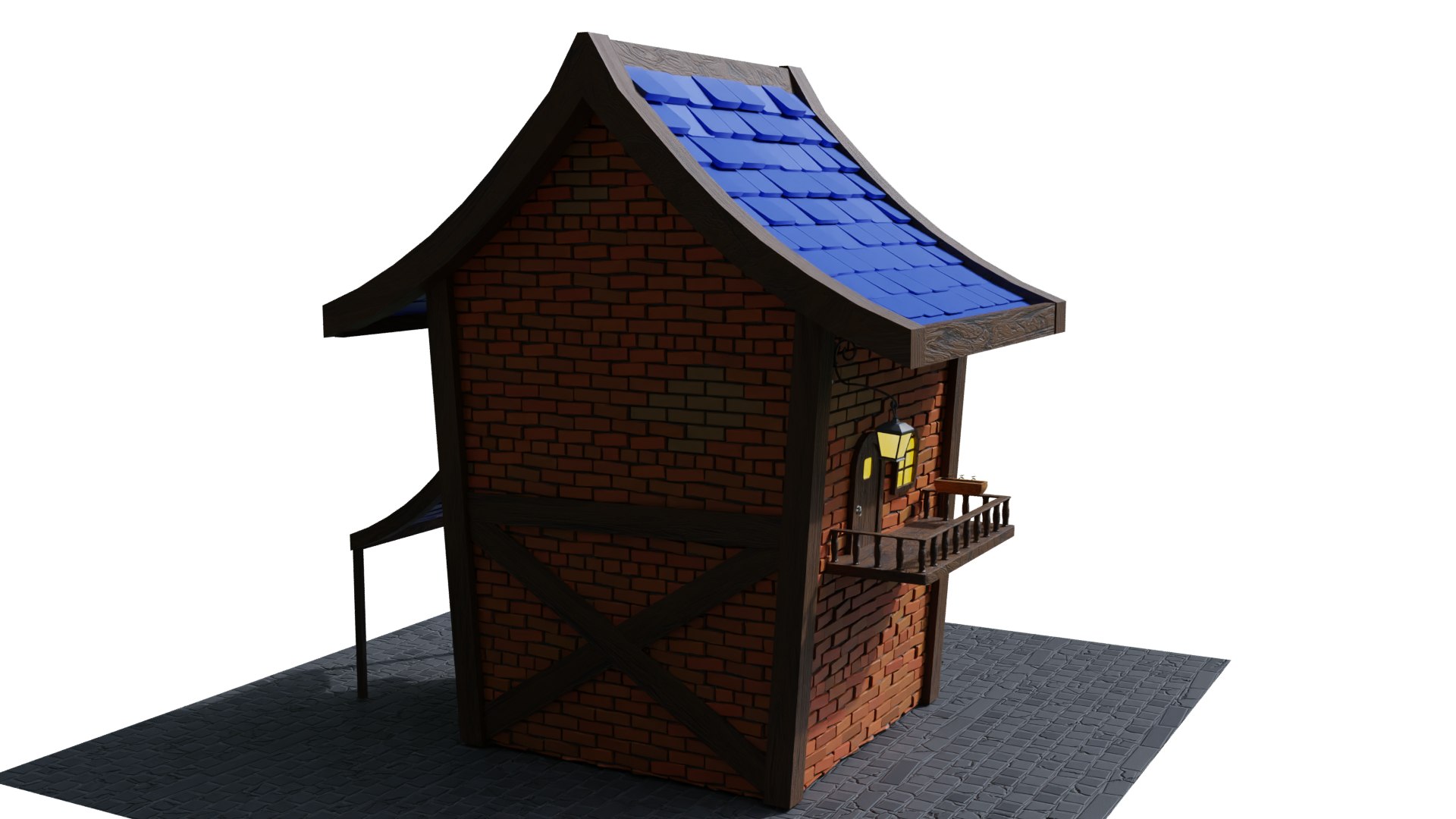Fantasy ShopStore Building 3D Model - TurboSquid 1834781