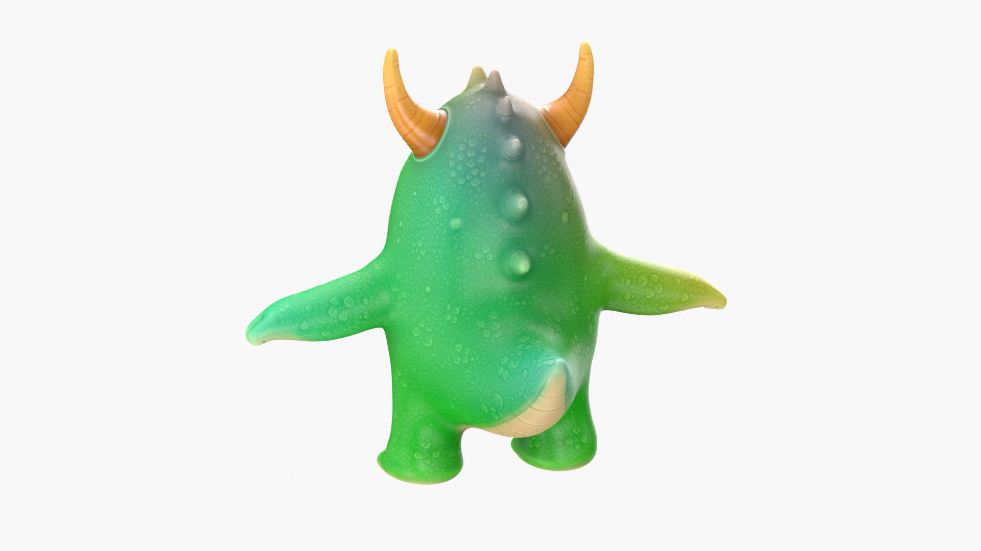 Cartoon Monster 3D Model - TurboSquid 2263957
