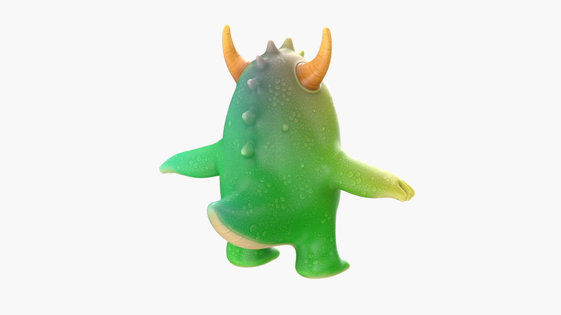 Cartoon Monster 3D Model - TurboSquid 2263957