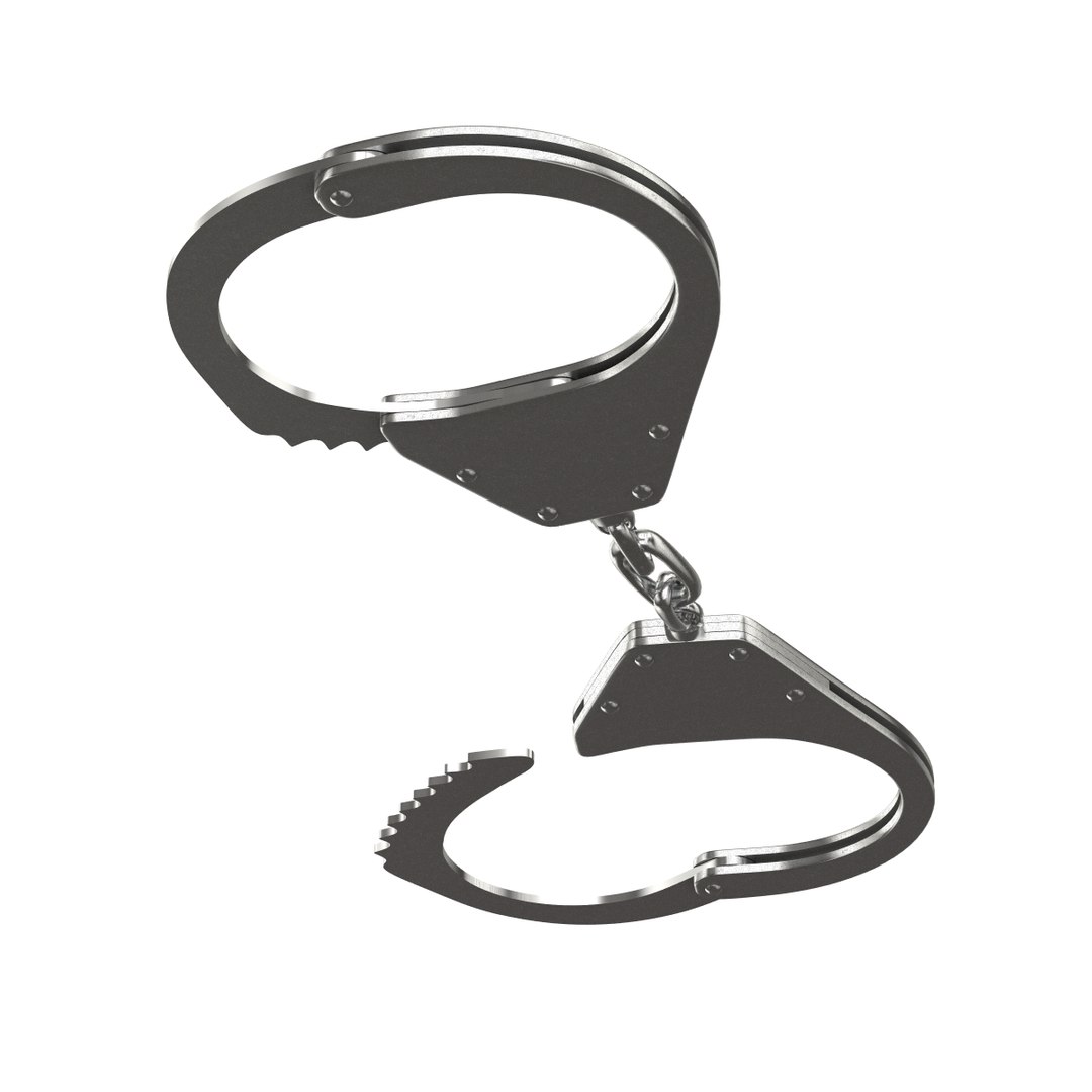 3d Handcuff Cuff Model
