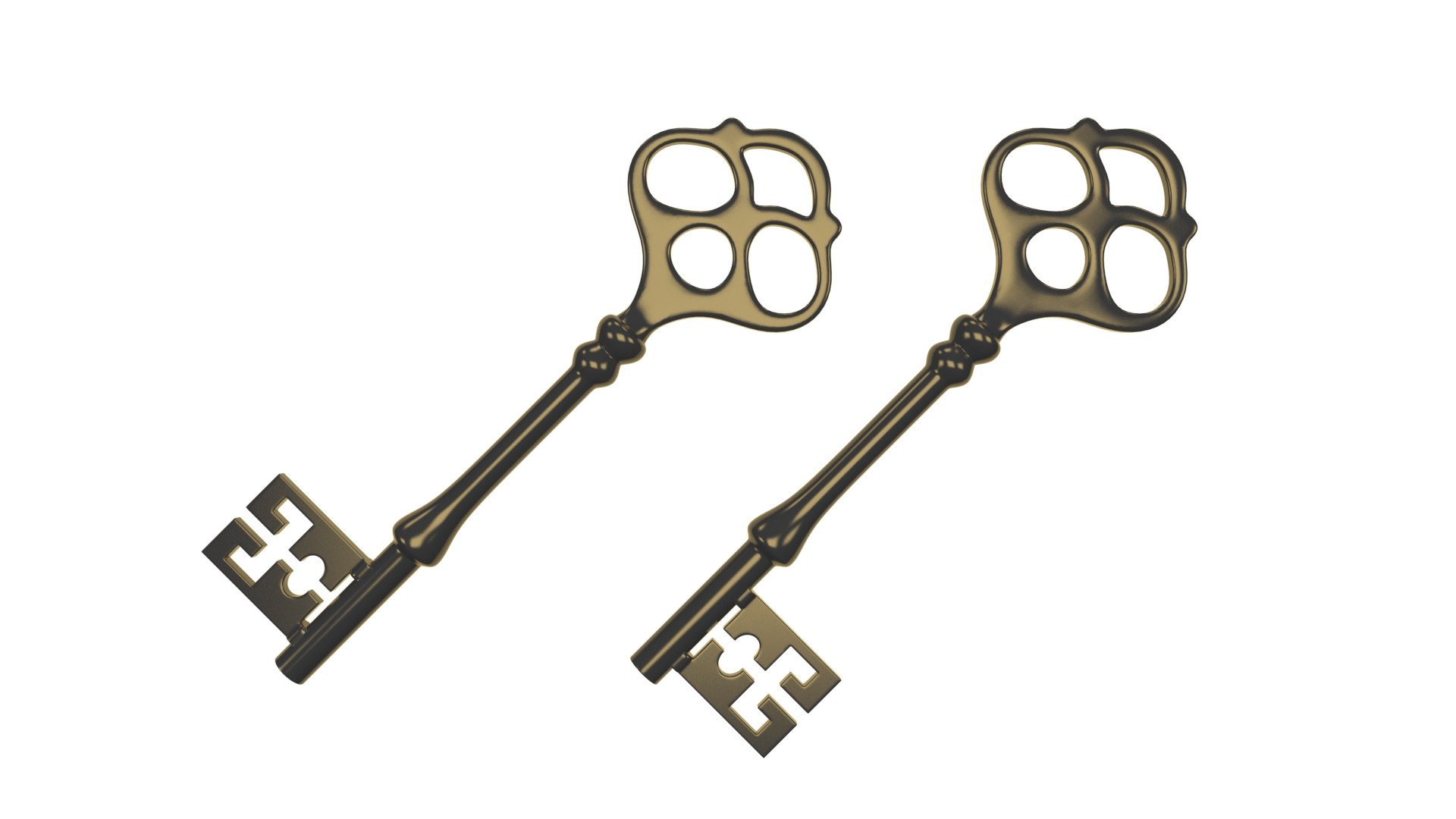 3D Steampunk Key Victorian Style - TurboSquid 1446859