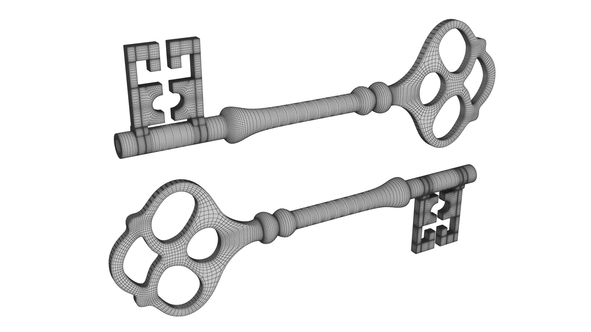 3D Steampunk Key Victorian Style - TurboSquid 1446859