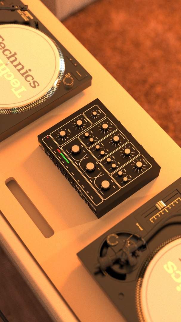 3D DJR - TurboSquid 2297952