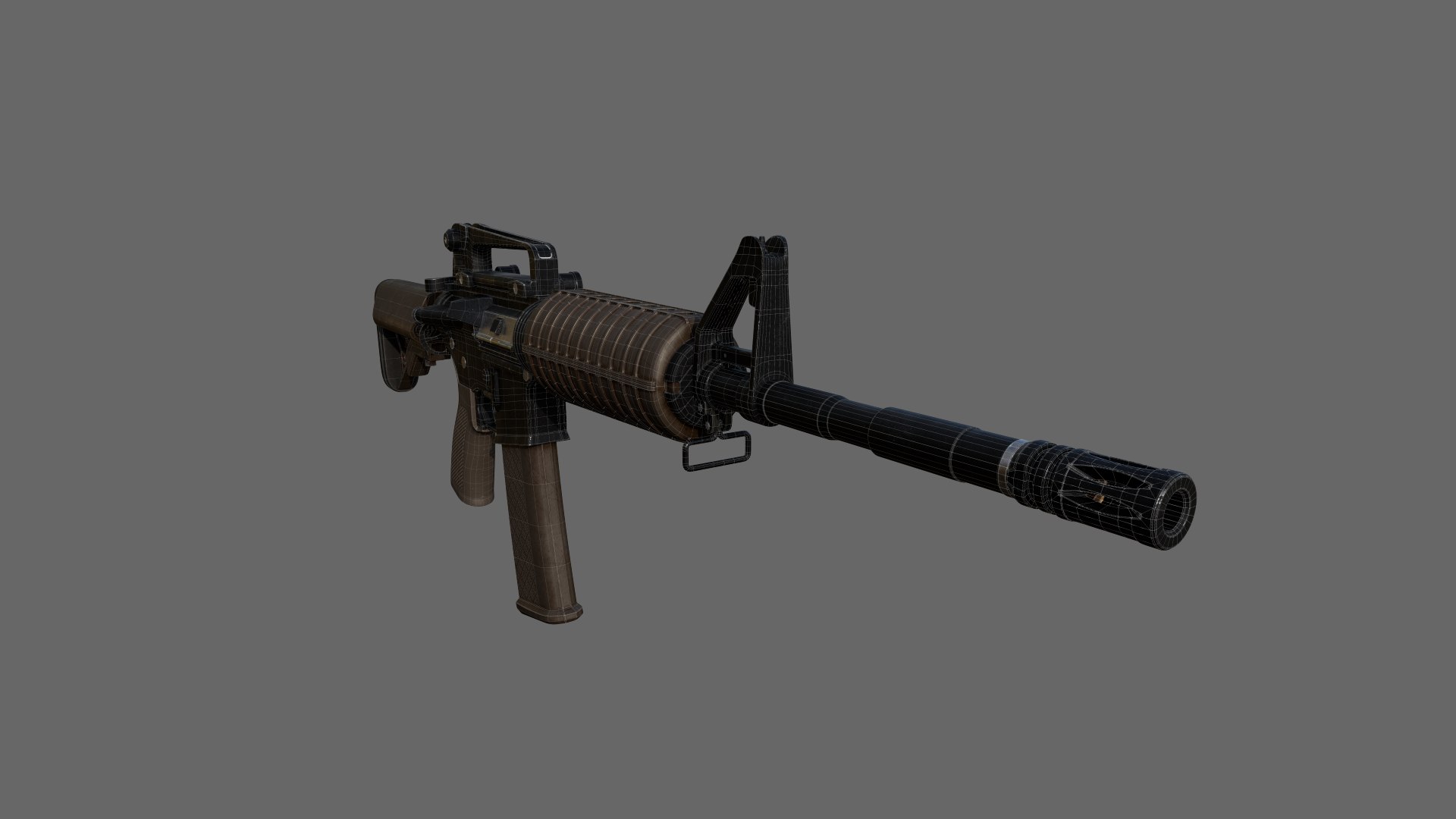 AR15 3D Model - TurboSquid 2096538