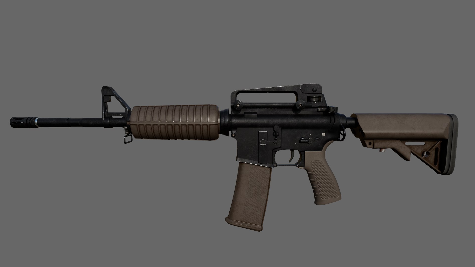 AR15 3D Model - TurboSquid 2096538