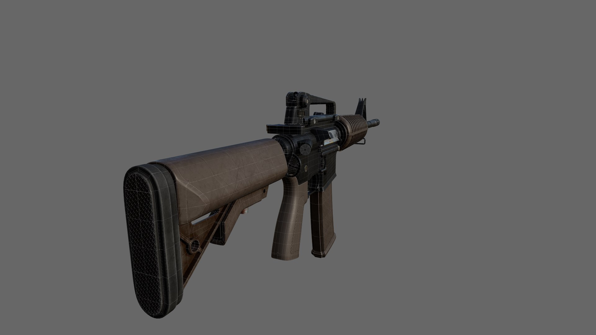 AR15 3D Model - TurboSquid 2096538