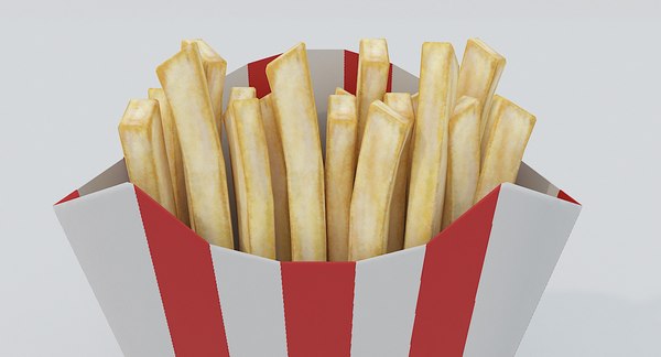 French Fries 3D Models for Download | TurboSquid