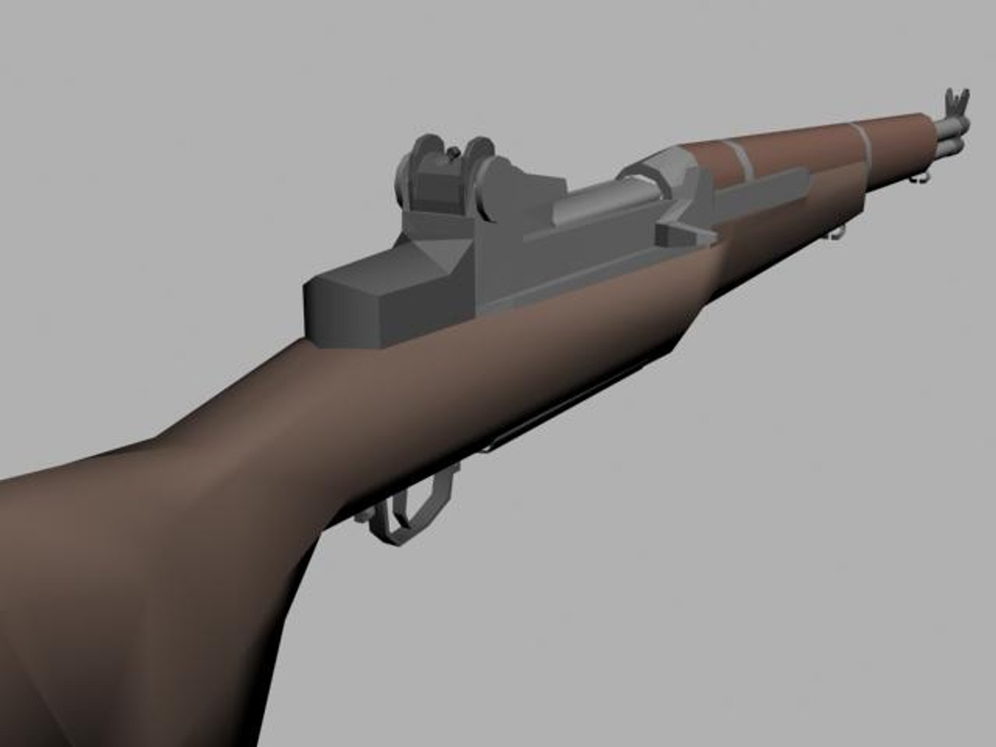 Classic M1 Garand 3d Model