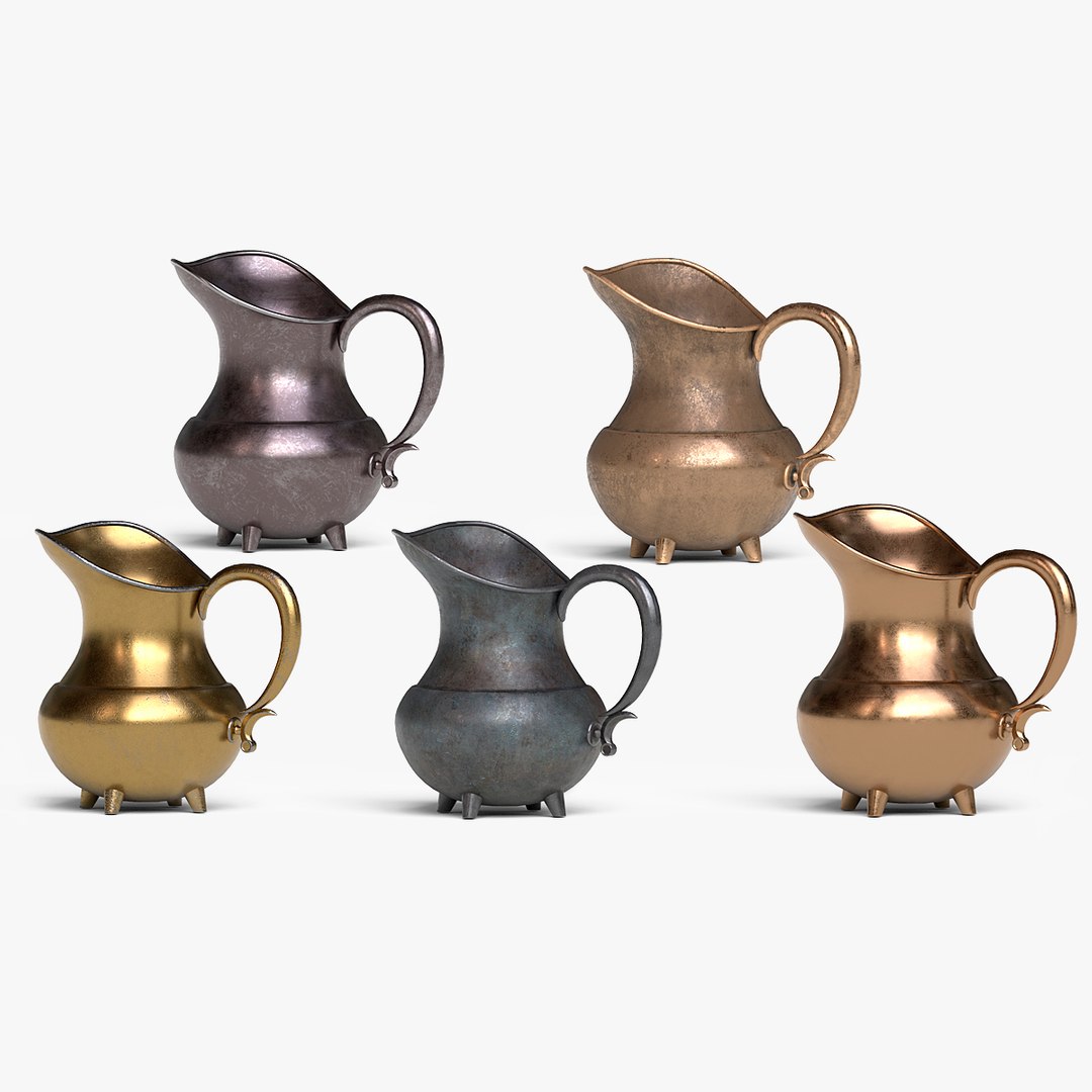 Vintage Jug 3D Model - TurboSquid 1991674