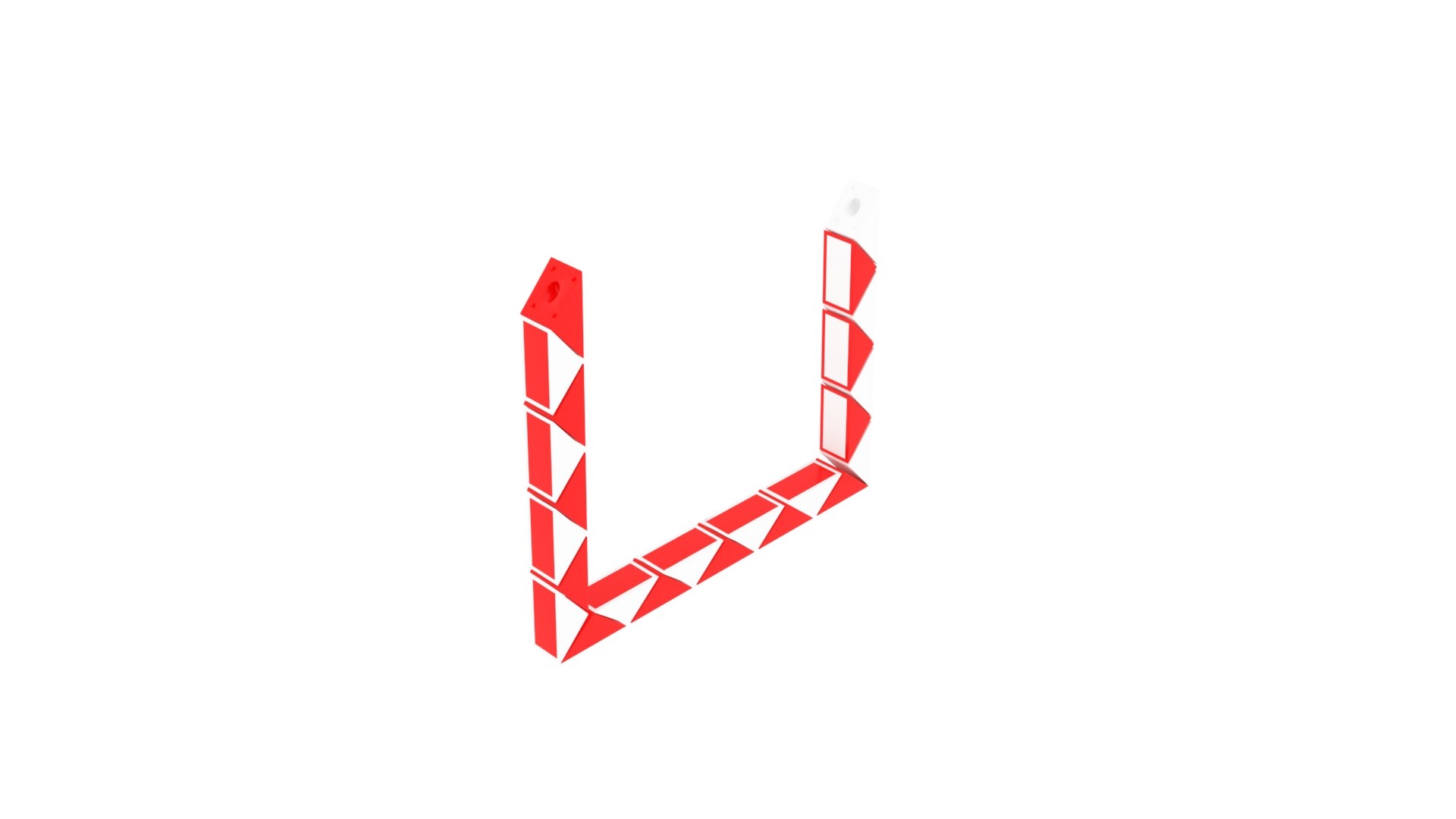 Making U Letter With Snake Puzzle 3D - TurboSquid 1752656