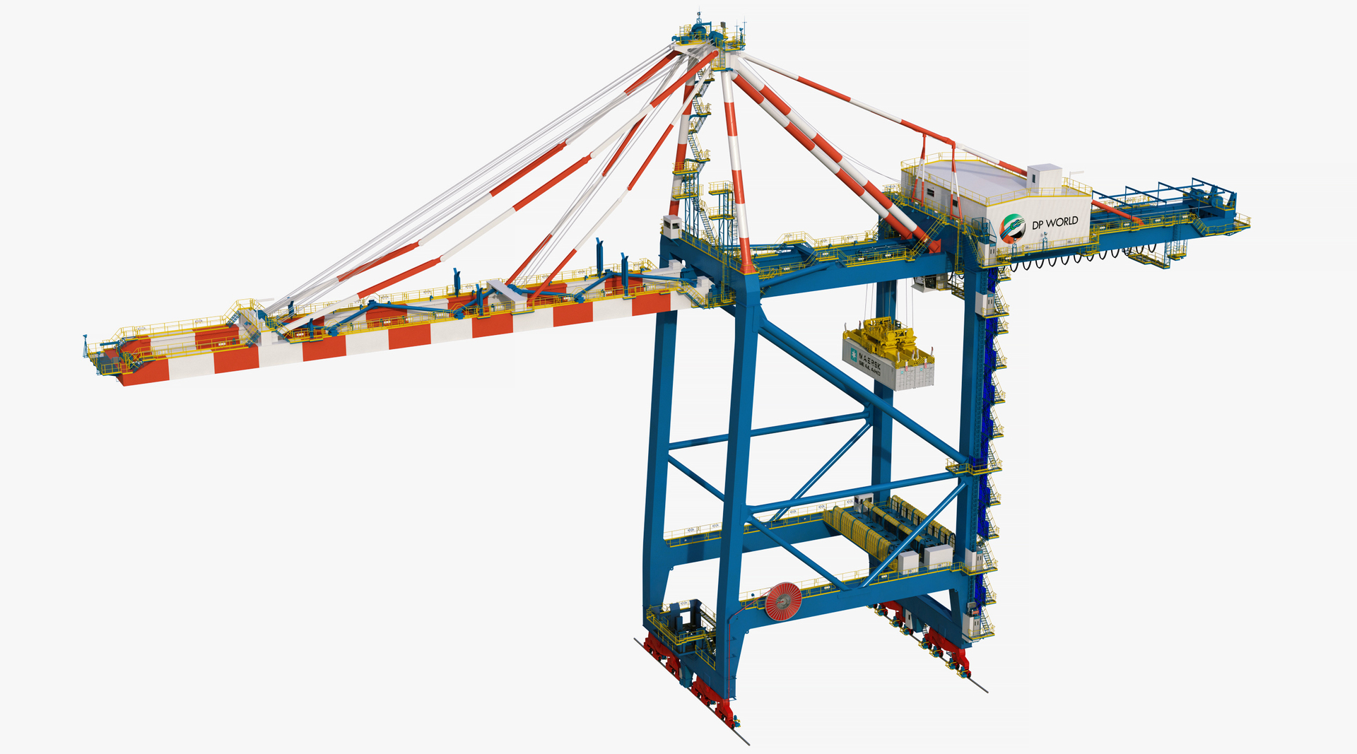 3D model sts harbor crane zpmc - TurboSquid 1316285