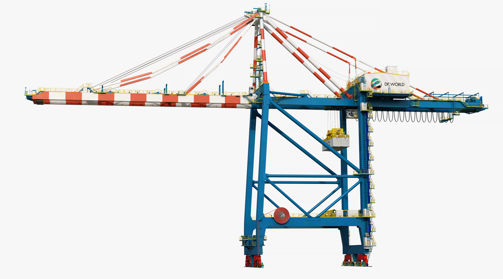 Żuraw kontenerowy STS ZPMC Model 3D - TurboSquid 1316285