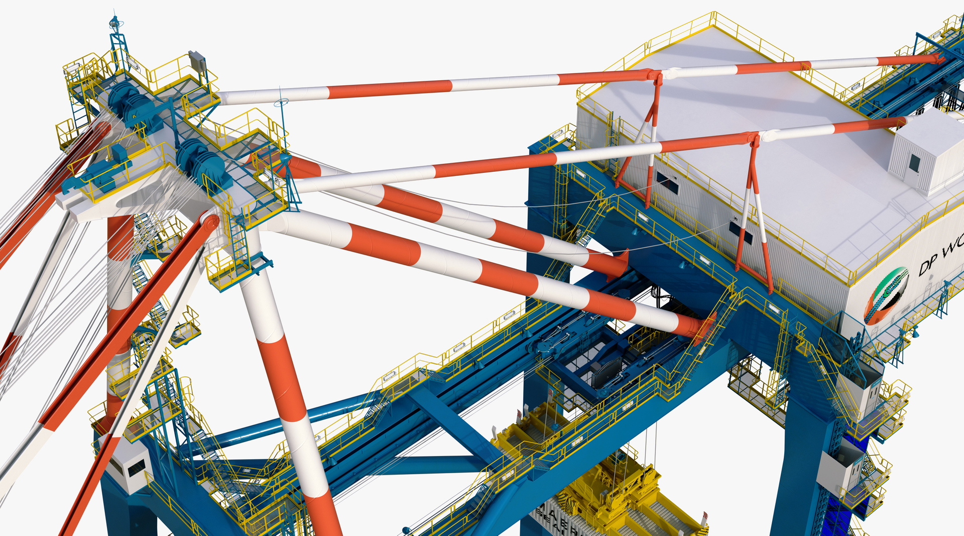 3D model sts harbor crane zpmc - TurboSquid 1316285