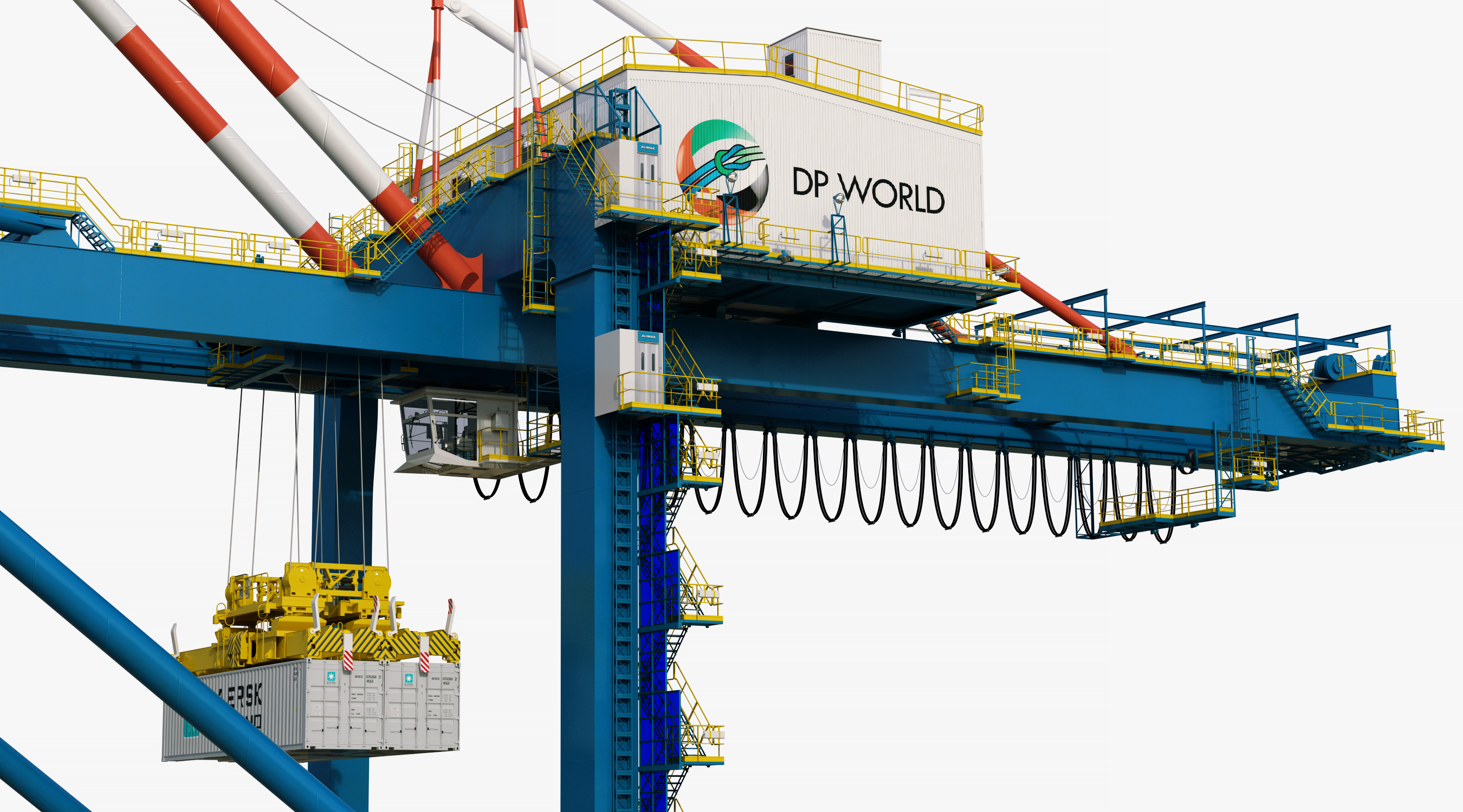 3D model sts harbor crane zpmc - TurboSquid 1316285
