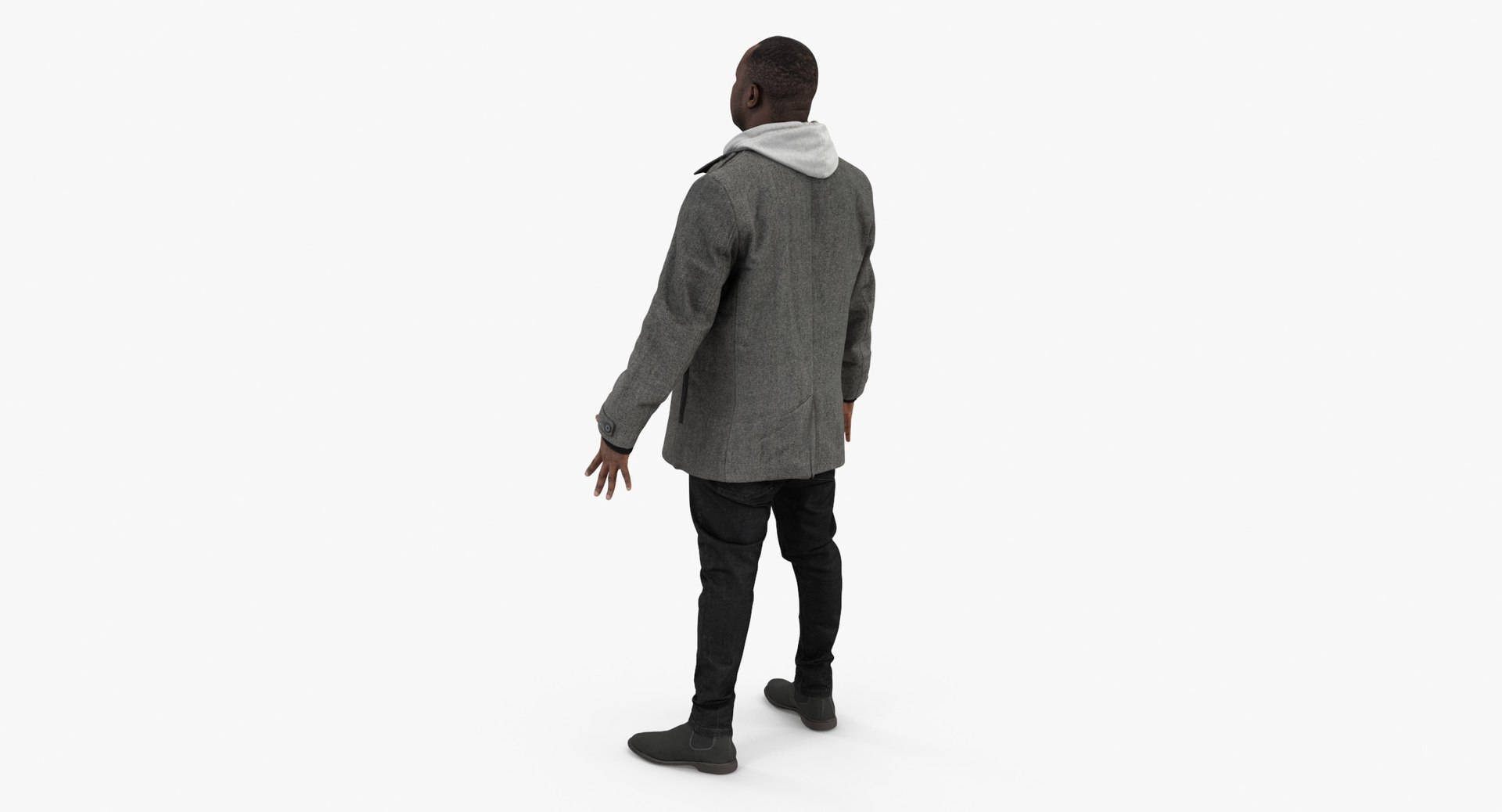 3D Jacob Casual Winter A Pose - TurboSquid 2071905