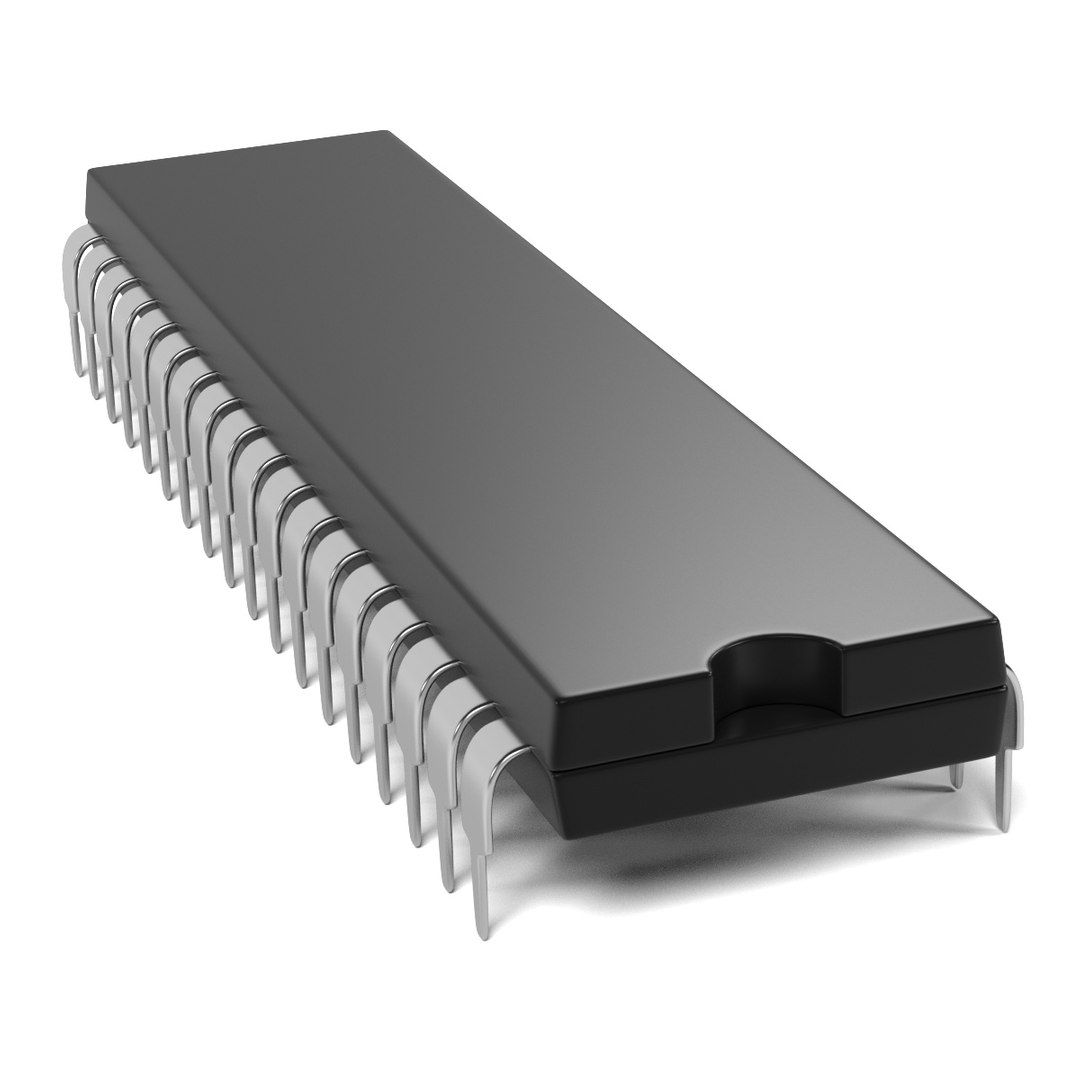 chip 3d model