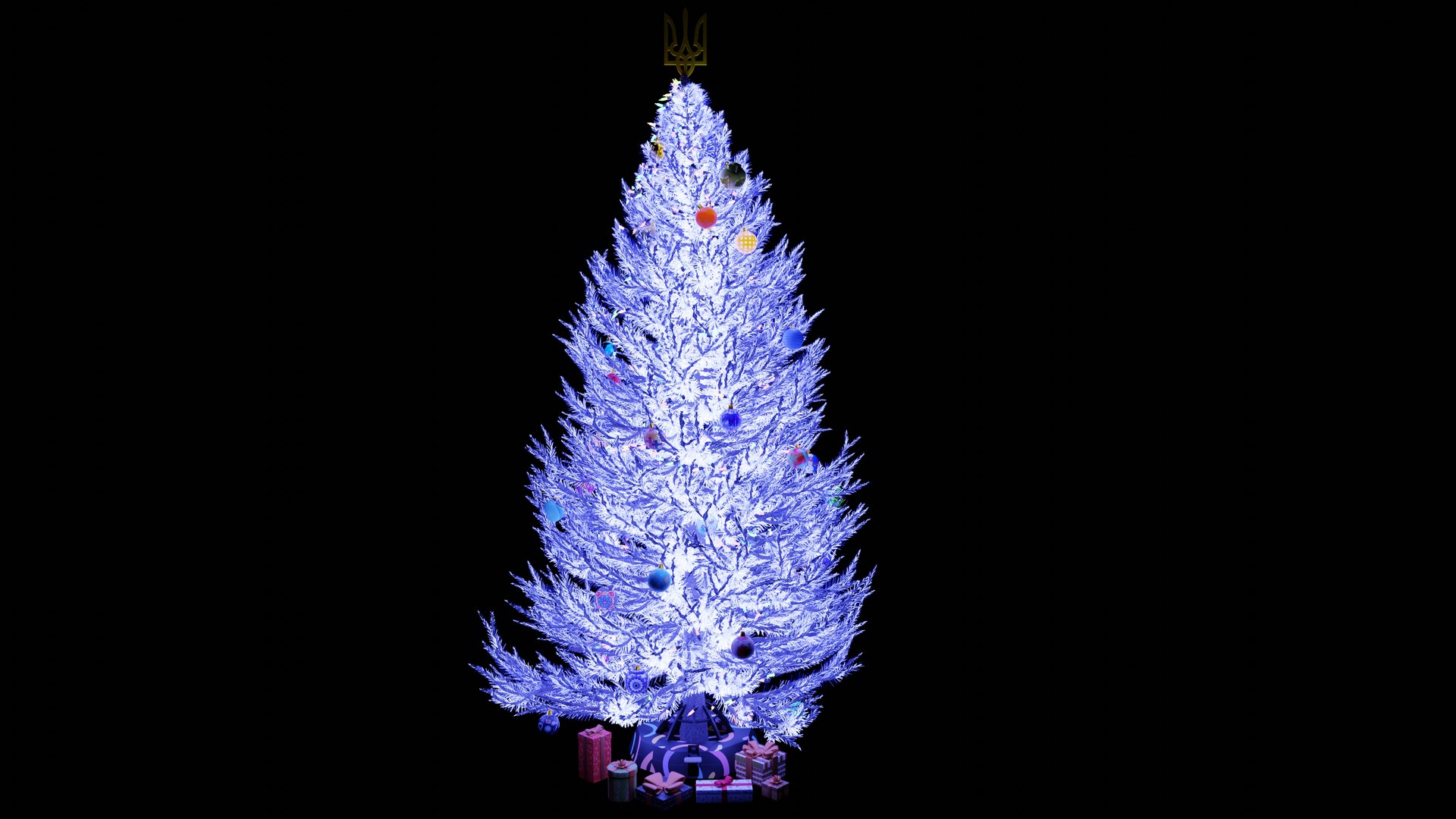 Christmas tree 3D model - TurboSquid 1999161
